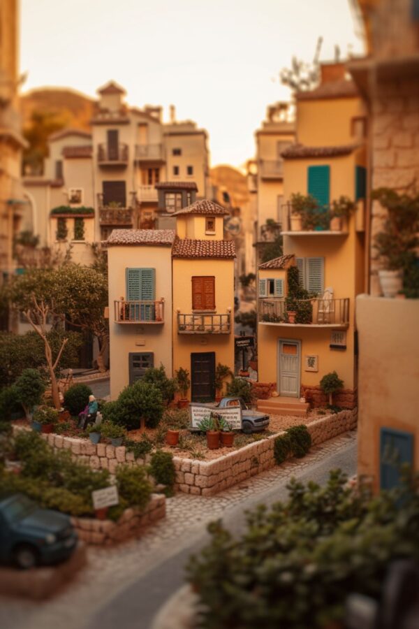 16 Magical Photos of Tiny Palma de Mallorca - Midjourney AI Art Tiny ...