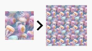 Beautiful Midjourney Seamless Pattern Examples with Prompt | Sprinkle of AI