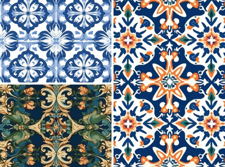 Beautiful Midjourney Seamless Pattern Examples with Prompt | Sprinkle of AI