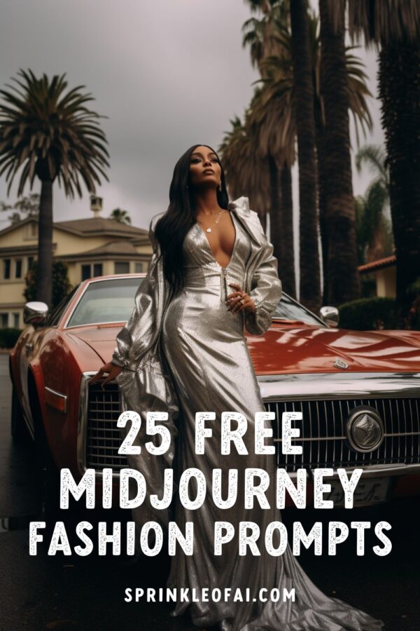 25 Free Best Midjourney Fashion Prompts | Sprinkle of AI