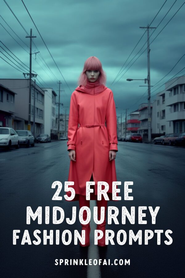 25 Free Best Midjourney Fashion Prompts | Sprinkle of AI