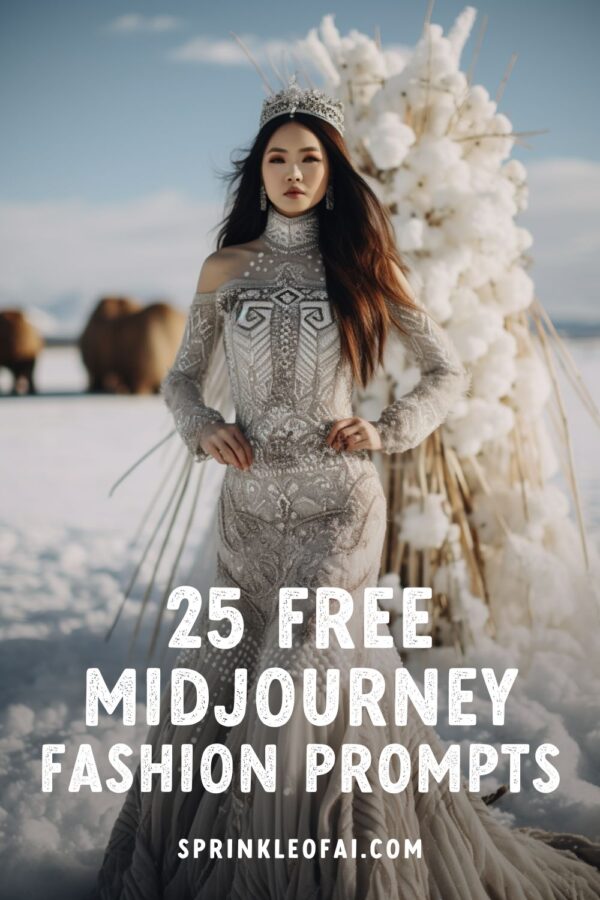 25 Free Best Midjourney Fashion Prompts | Sprinkle of AI