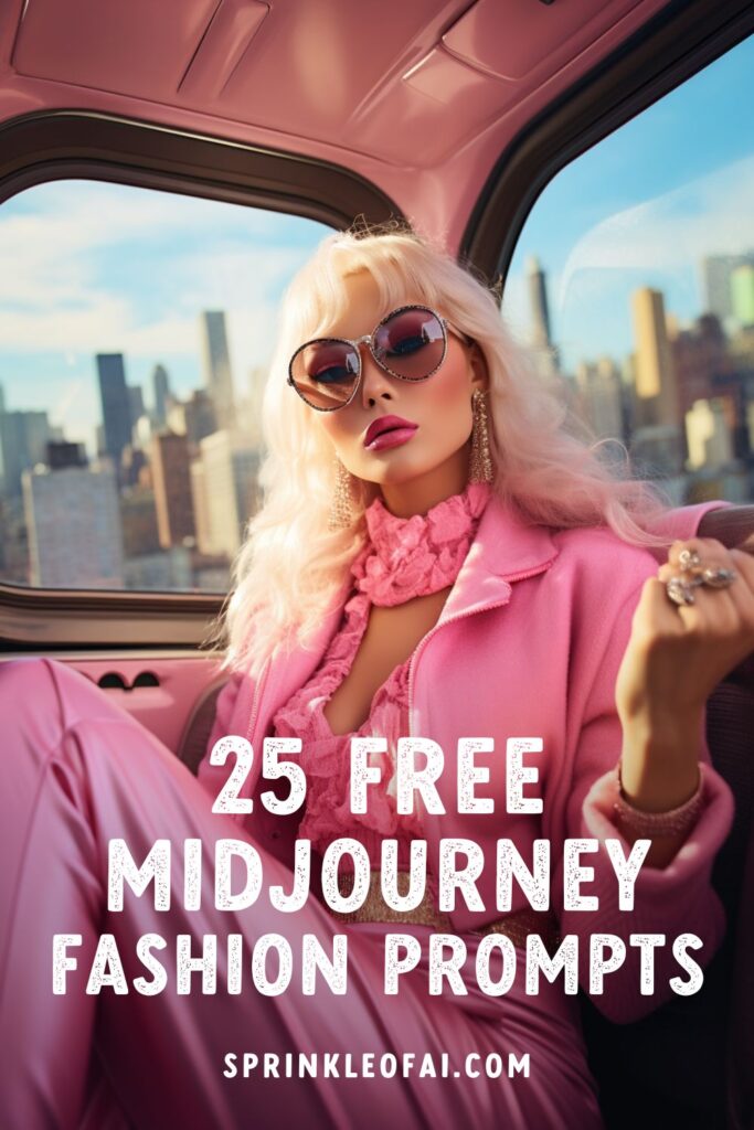25 Free Best Midjourney Fashion Prompts | Sprinkle of AI