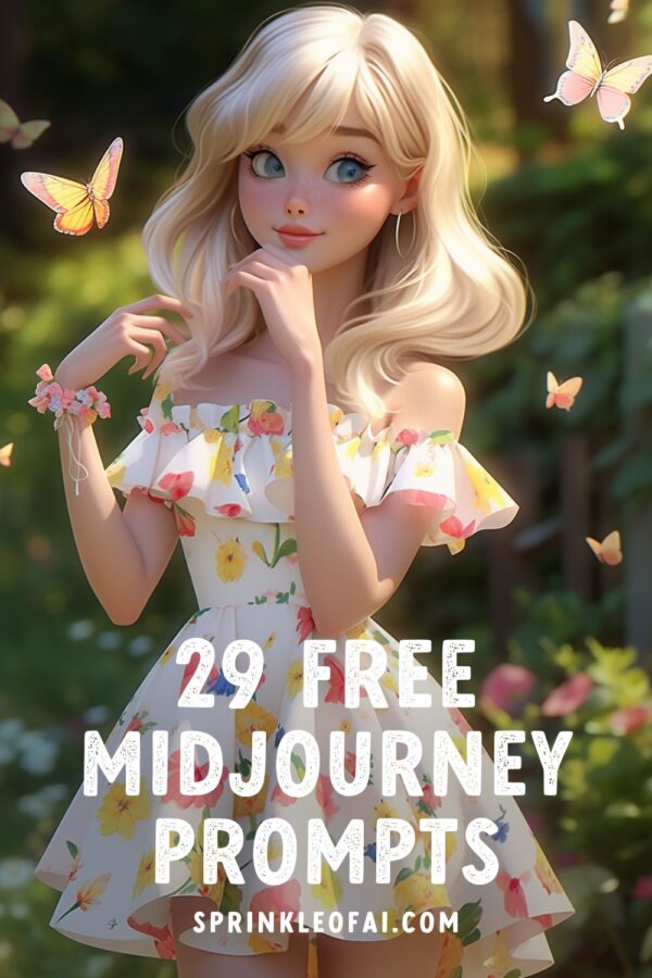 29 Super Cute Niji Anime Girl Midjourney Prompts | Sprinkle of AI