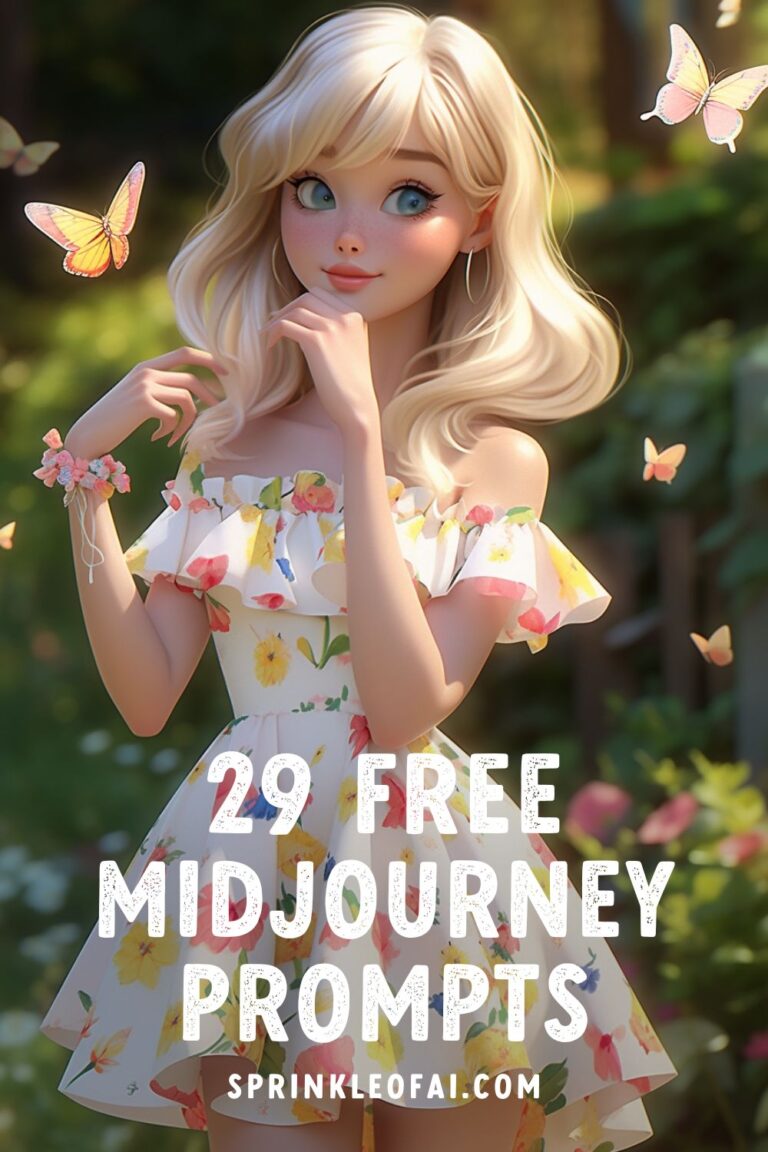 29 Super Cute Niji Anime Girl Midjourney Prompts | Sprinkle of AI