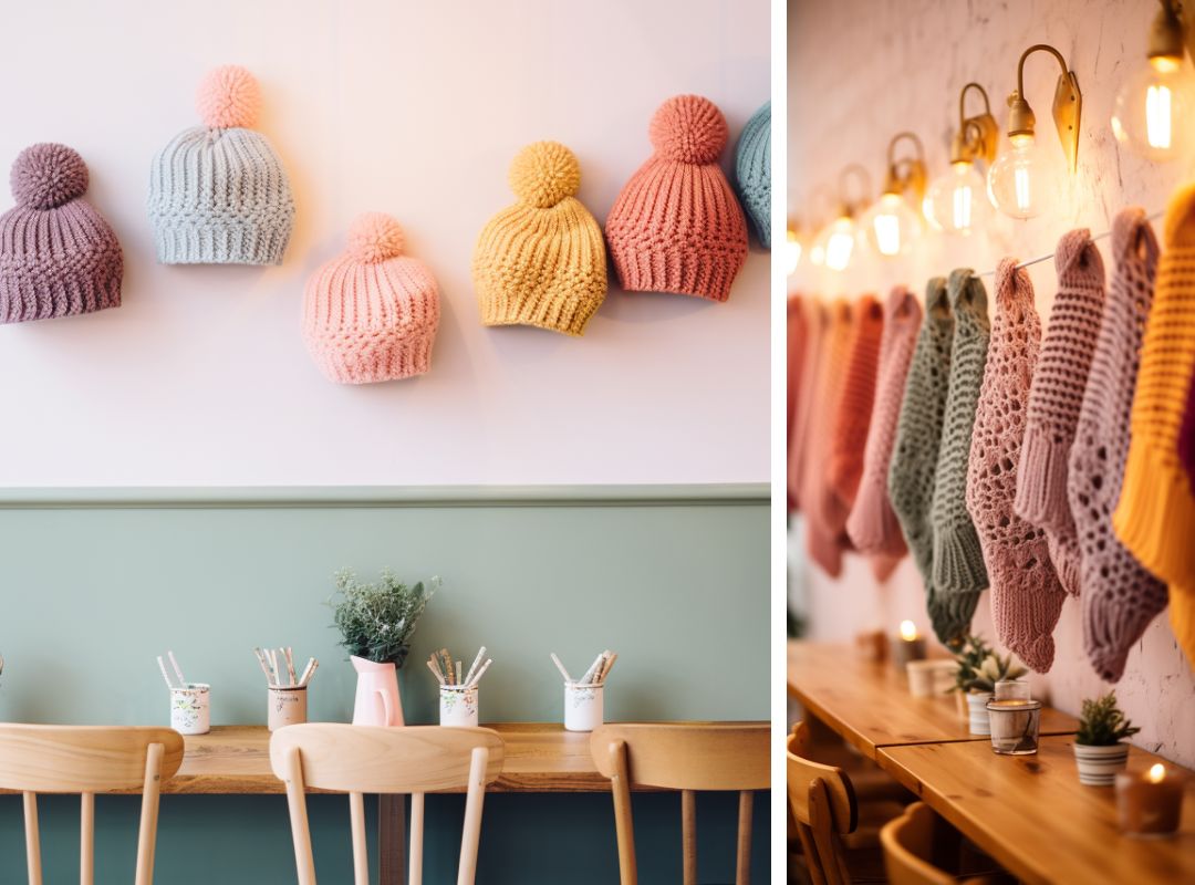 Welcome to Knit & Sip - Knit Cafe AI Concept Art + 10 Free Midjourney ...