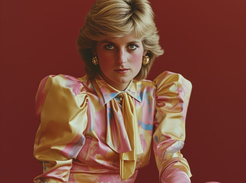 Celebrating Lady Diana's Timeless Elegance with AI: A Colorful Tribute ...